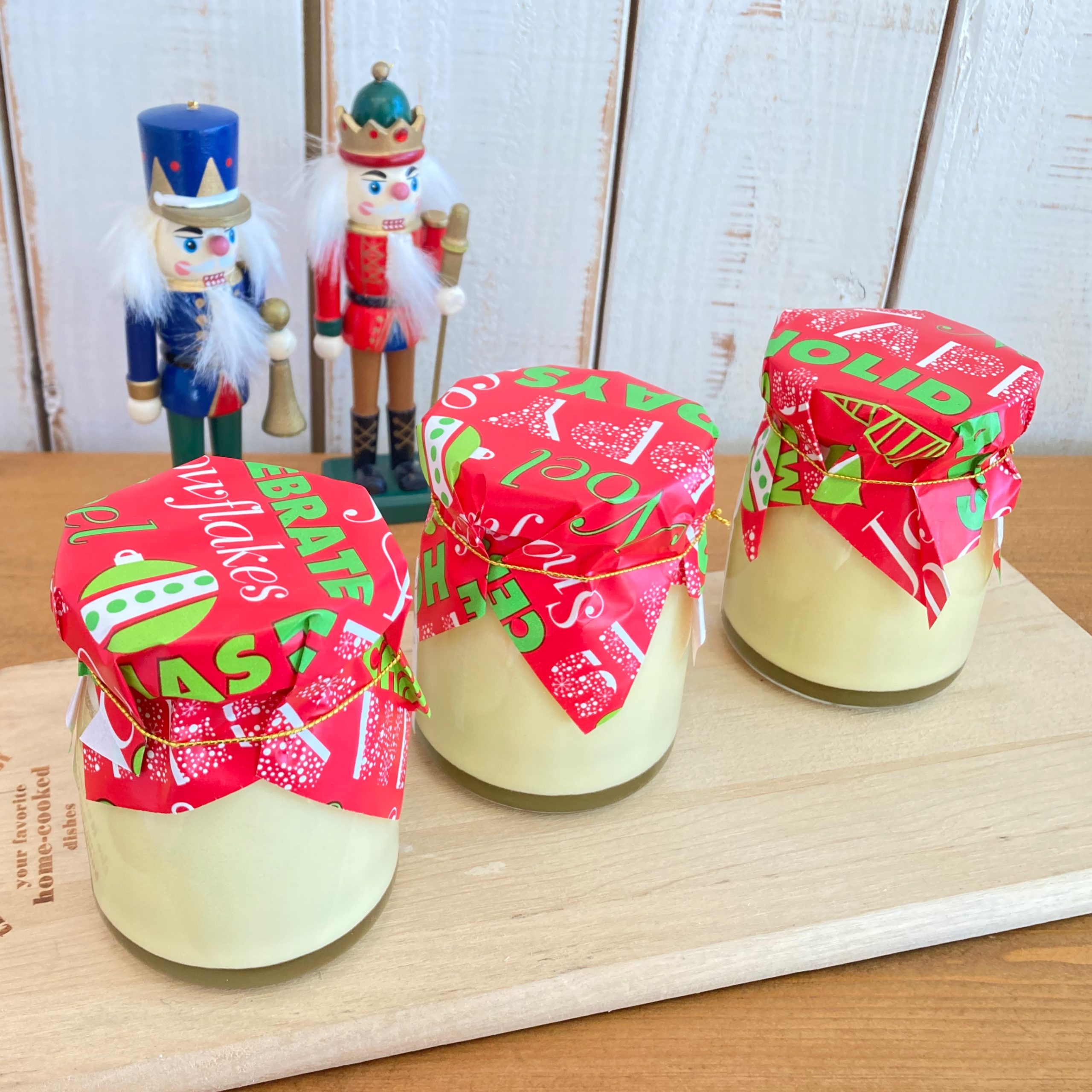 クリスマス仕様のプリン登場〜広島は今日も雪景色〜 | 低糖プリンの店 SWEETS LABO Laugh&Rough（ラフ&ラフ）