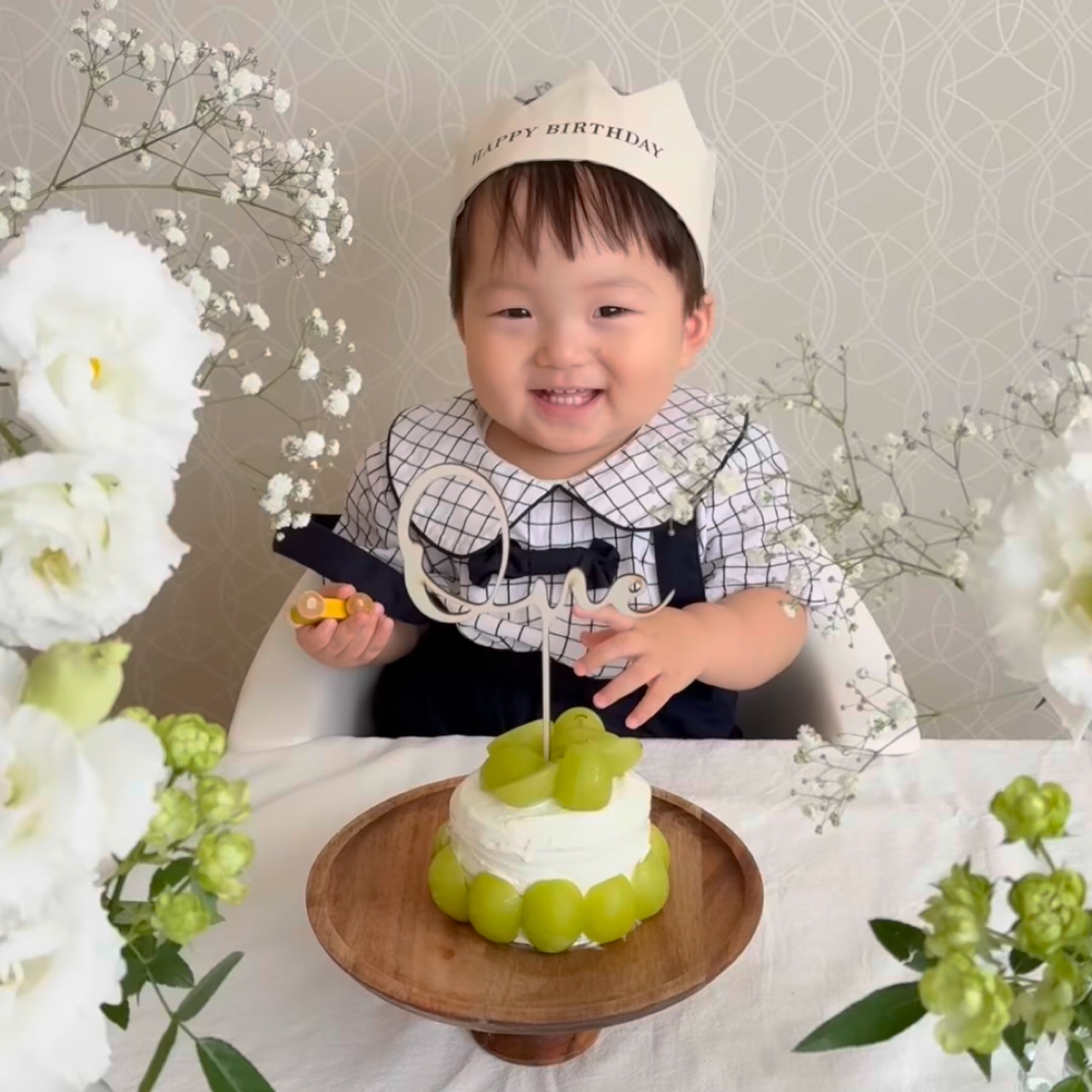 スマッシュケーキって何？初孫の一歳のお誕生日 | 低糖プリンの店 SWEETS LABO Laugh&Rough（ラフ&ラフ）